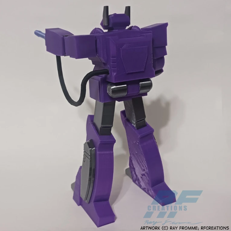3D Printed Shockwave by AlmightyRayzilla on Newgrounds