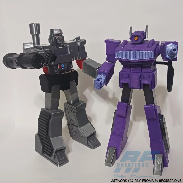 3D Printed Shockwave by AlmightyRayzilla on Newgrounds