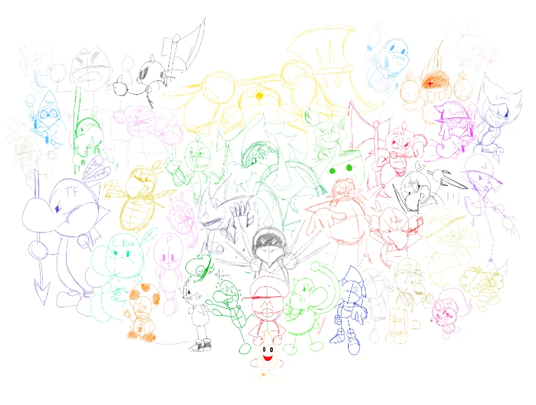 GDO: SMBZ Episode 8 Reimagined End Credits Art Mural Collab - by ...