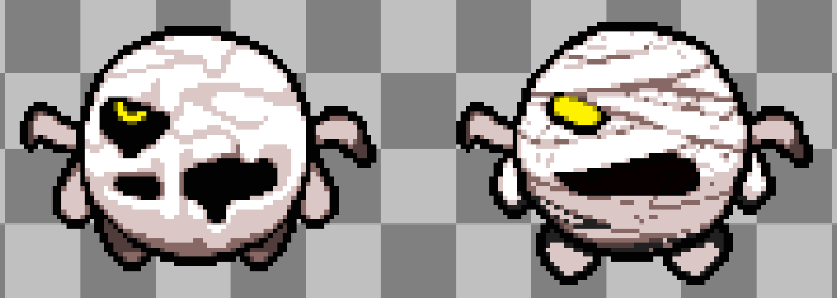 Monstro Resprites by GIRTHQUAKE444 on Newgrounds