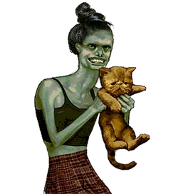 No I'm Not A Human The Ballerina / The Cat Lady by LennonBlack on ...