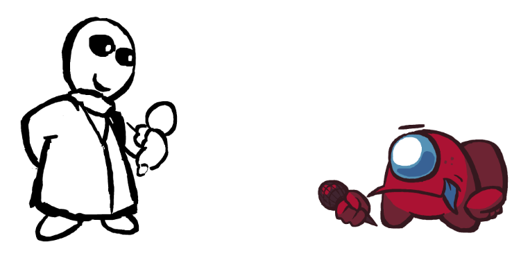 FNF Wing Gaster by IvyAnimations on Newgrounds