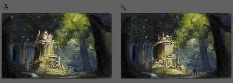 Castle in the Forest - by Silvertwilight