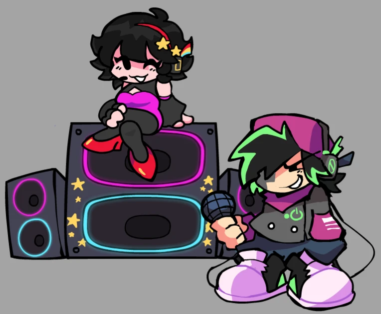 FNF Neo if they had different redesigns by Ema15 on Newgrounds