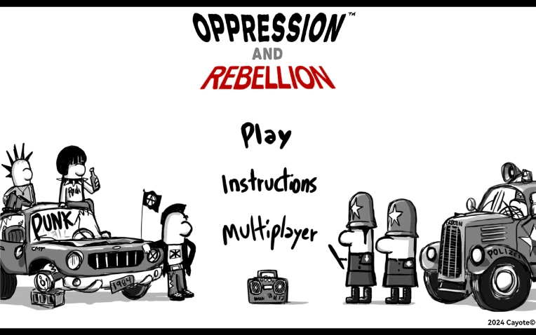 I have this weird punks and cops game idea.