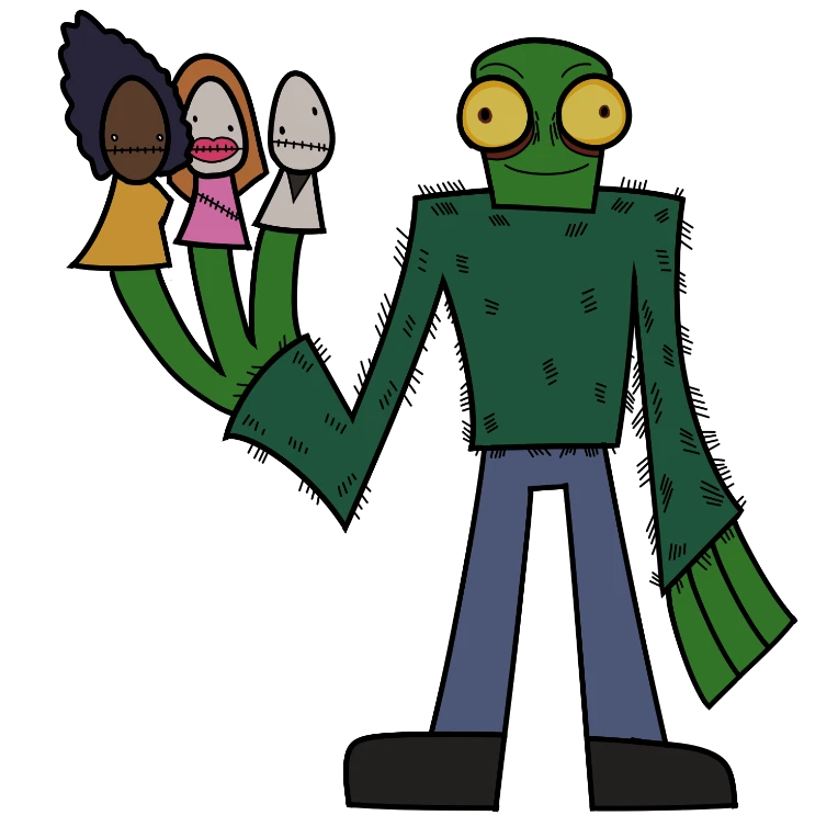 The Friggin Sweet Salad Fingers Collab