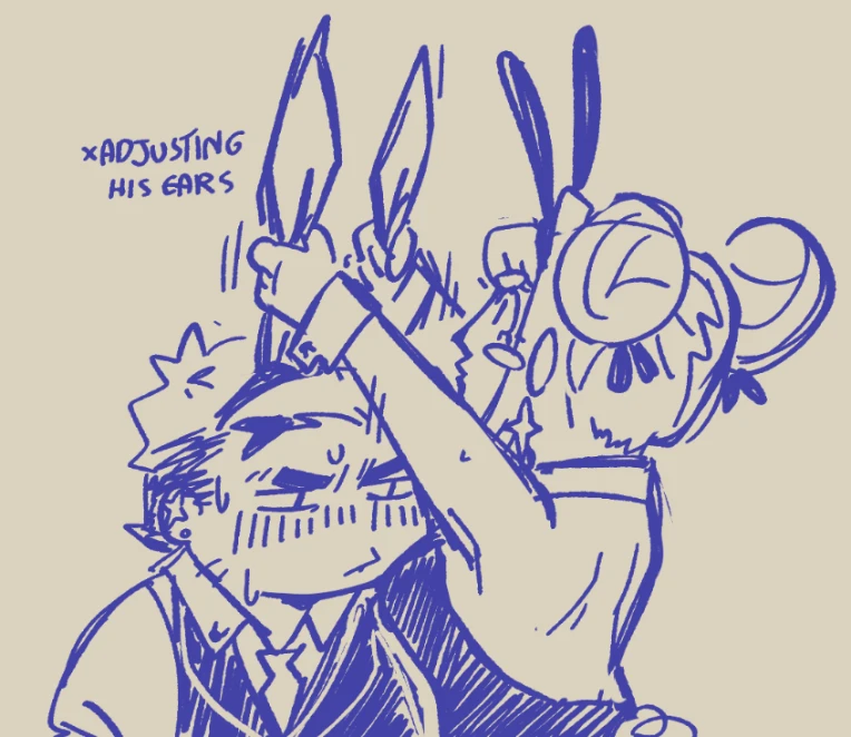 Belated Bunny Day Artwork 2026 [OC] by Mutant-Girl-Mintt on Newgrounds