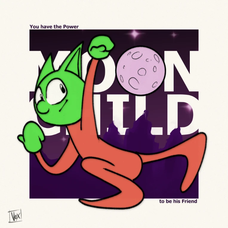 MOON CHILD CD by VoxDaFox on Newgrounds