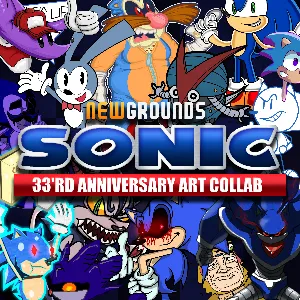 sonic 33'rd anniversary collab pt.1