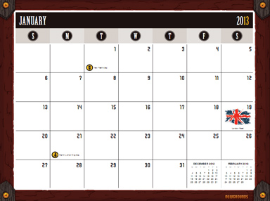 NG Store — 2013 NG Calendar